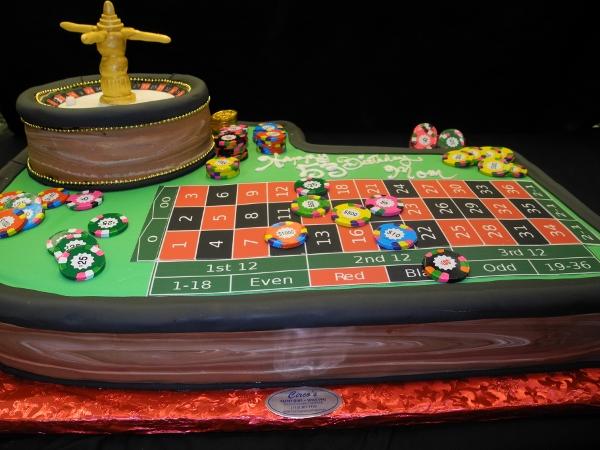 Roulette Table Cake - CS0281 – Circo's Pastry Shop
