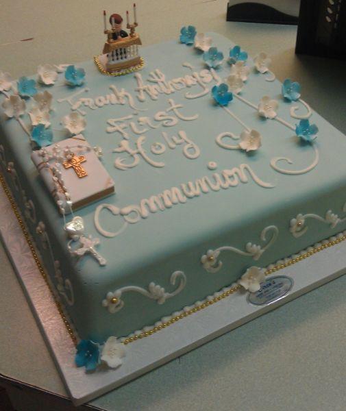 Religious Cake Square Fondant - R018 – Circo's Pastry Shop