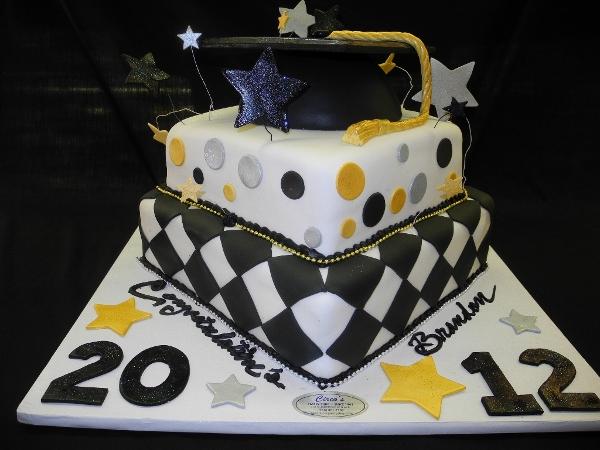 Graduation Tier Cake - CS0050 – Circo's Pastry Shop
