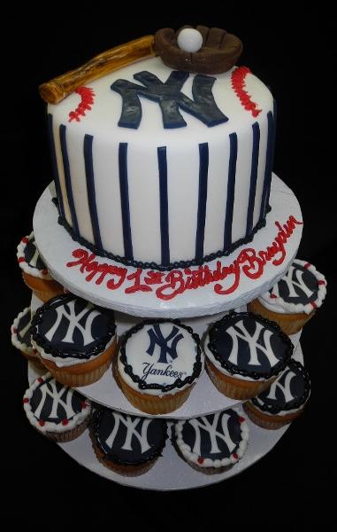 Baseball Cupcake Stand - CC001 – Circo's Pastry Shop