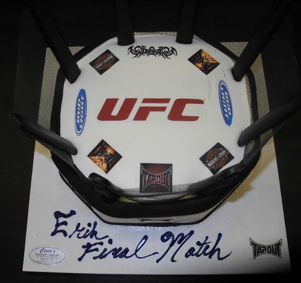 UFC Fondant Cake - B0259 – Circo's Pastry Shop