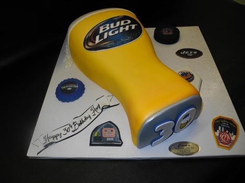 bud light can cake