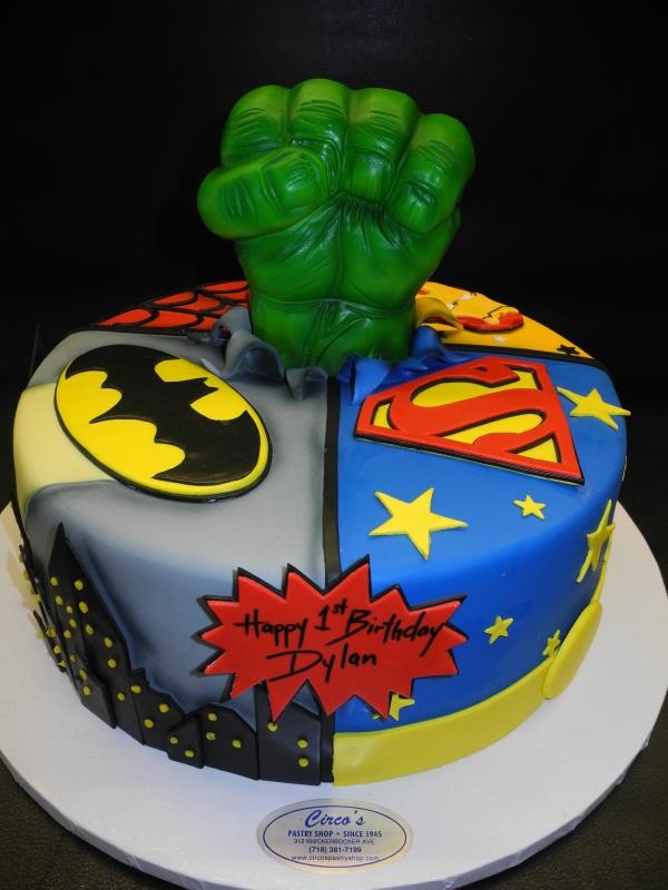 Super Hero Cakes - CS0002 – Circo's Pastry Shop