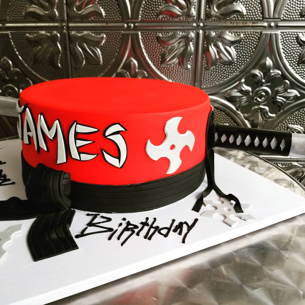Samurai sword ninja cake B0872 – Circo's Pastry Shop